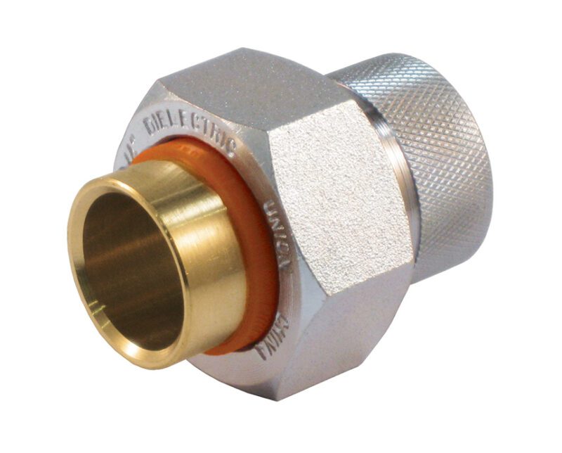 Dielectric Union Lead Free Brass Press x FIP – Jomar Valve